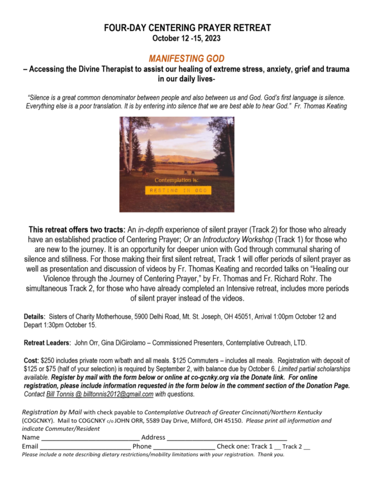 Events for November 2025 – Contemplative Outreach, Ltd.